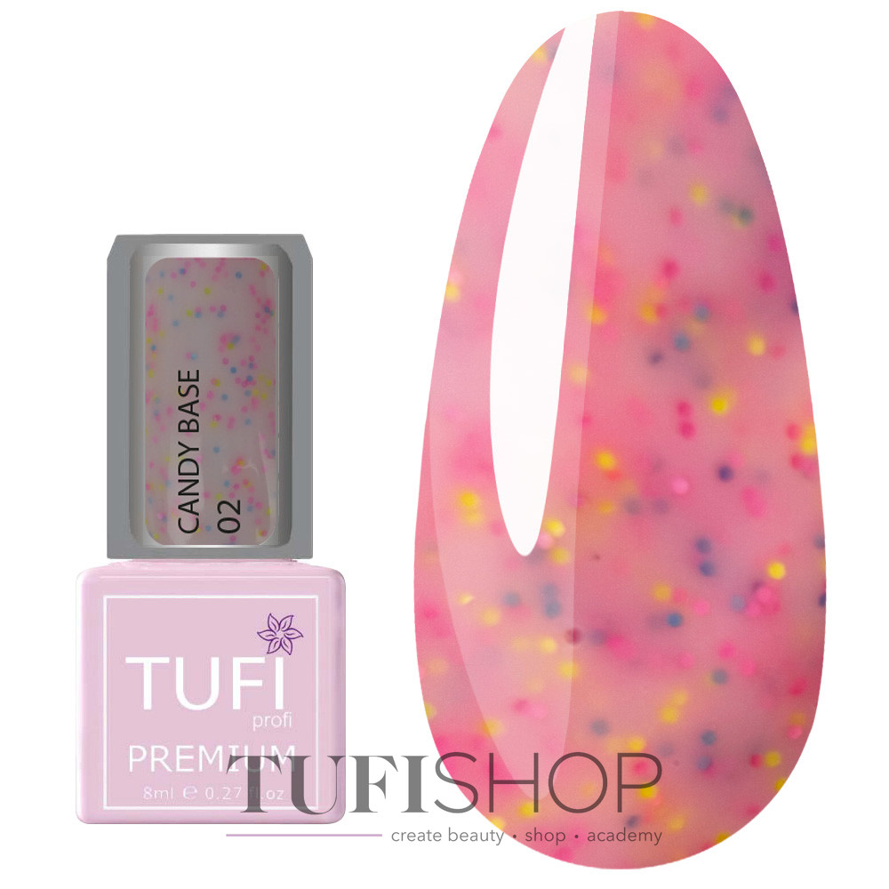 TUFI profi PREMIUM Candy Base 02 8 мл - buy nail base | Tufishop.com