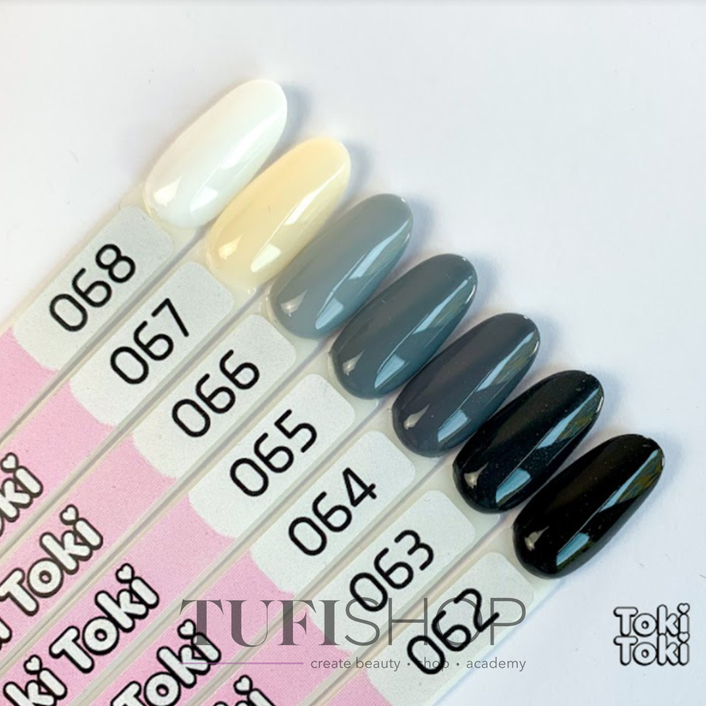 Gel polish Toki-Toki № 066 light gray 5 ml - buy gel polish | Tufishop.com